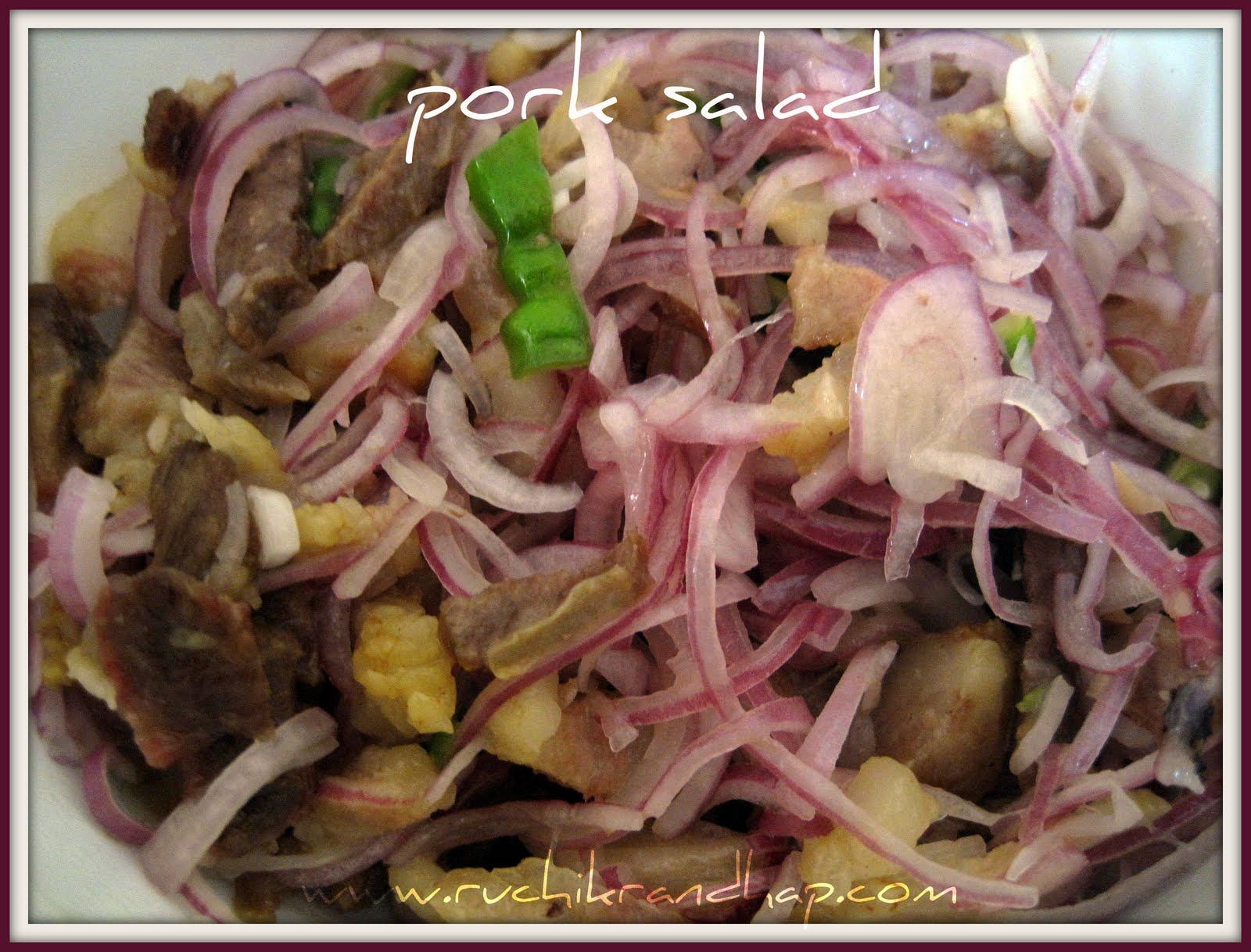 Pork Salad - Ruchik Randhap