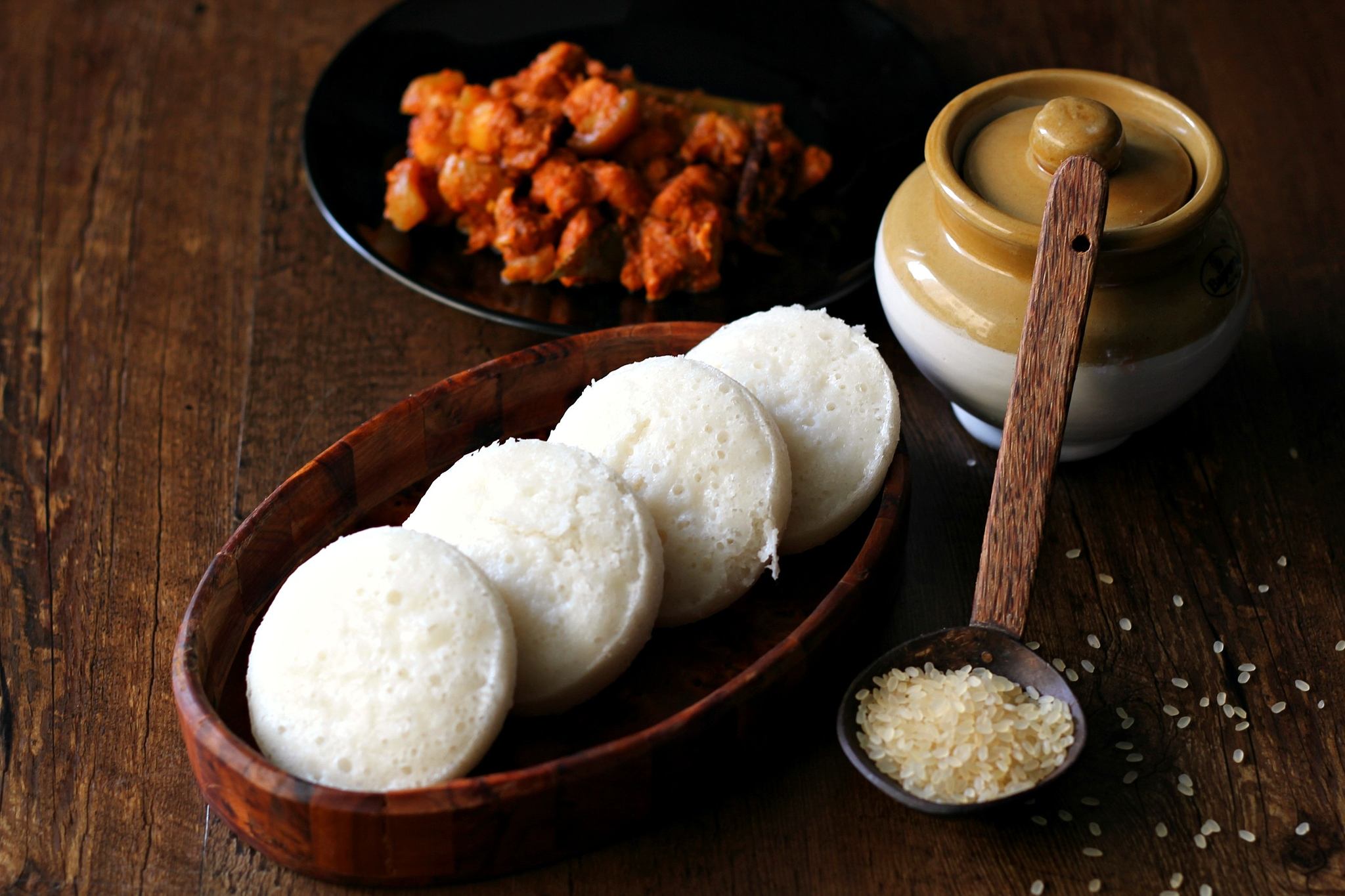 Sanna | Sannas - Steamed Rice Cakes + Video - Ruchik Randhap