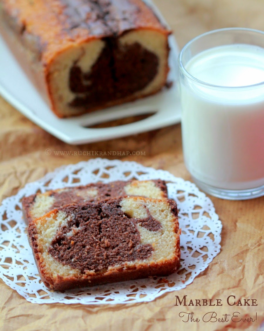 Marble Cake + Video! - Ruchik Randhap