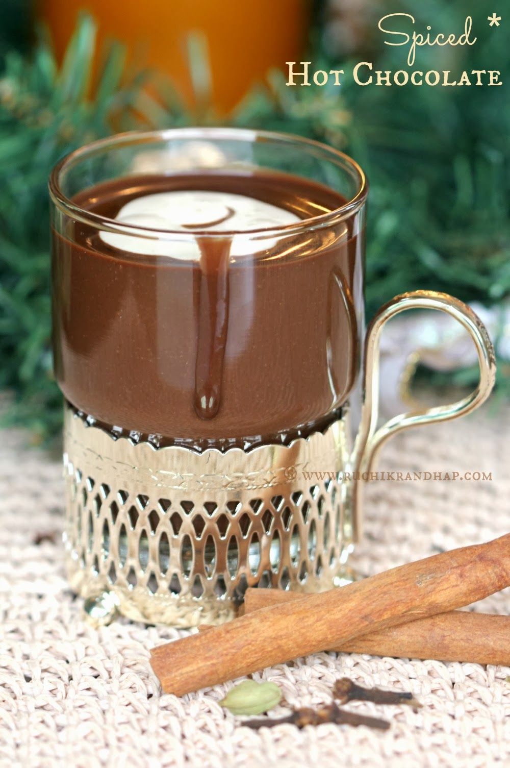 Spiced Hot Chocolate - Ruchik Randhap