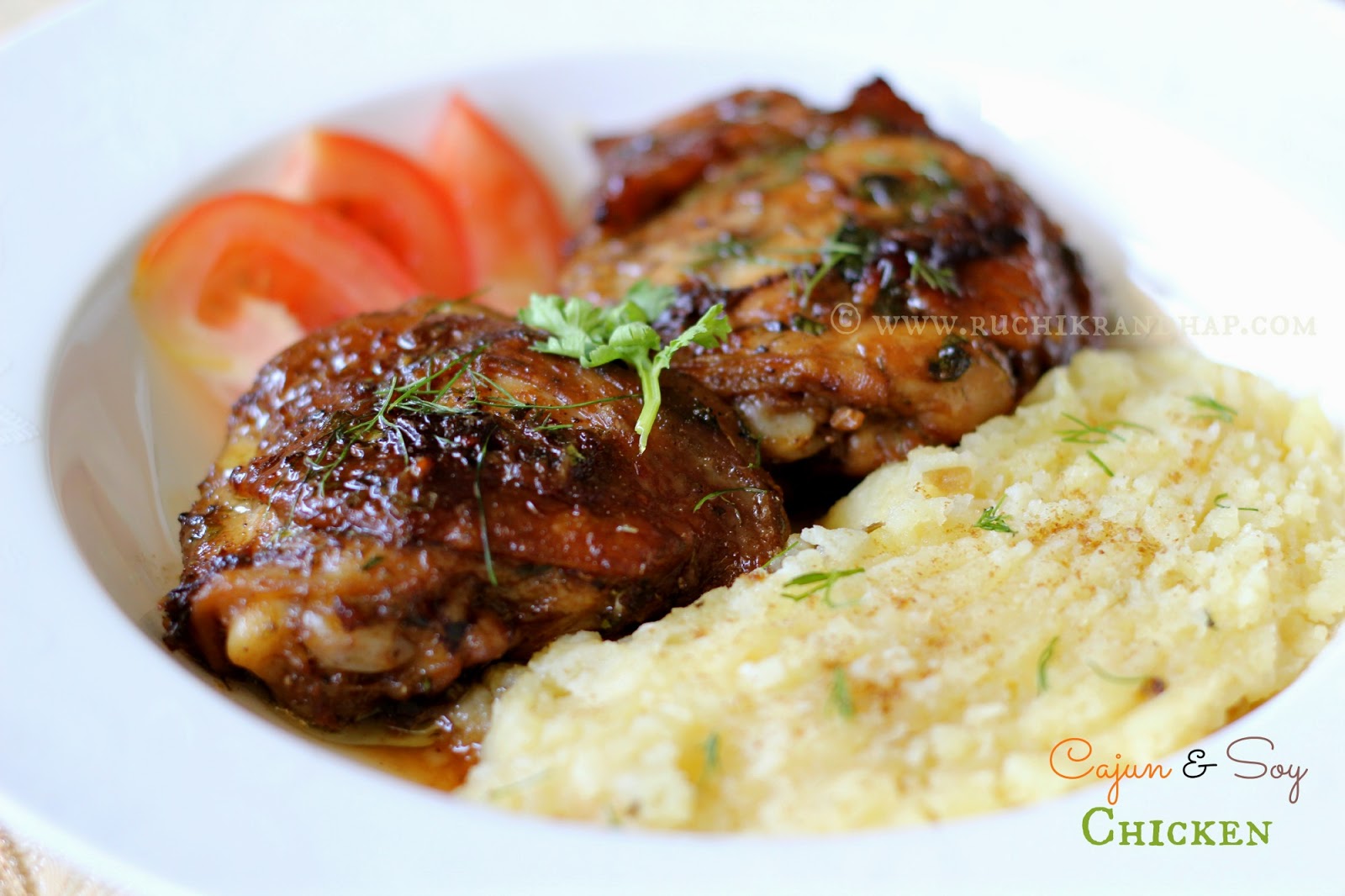 Cajun & Soy Chicken - Ruchik Randhap