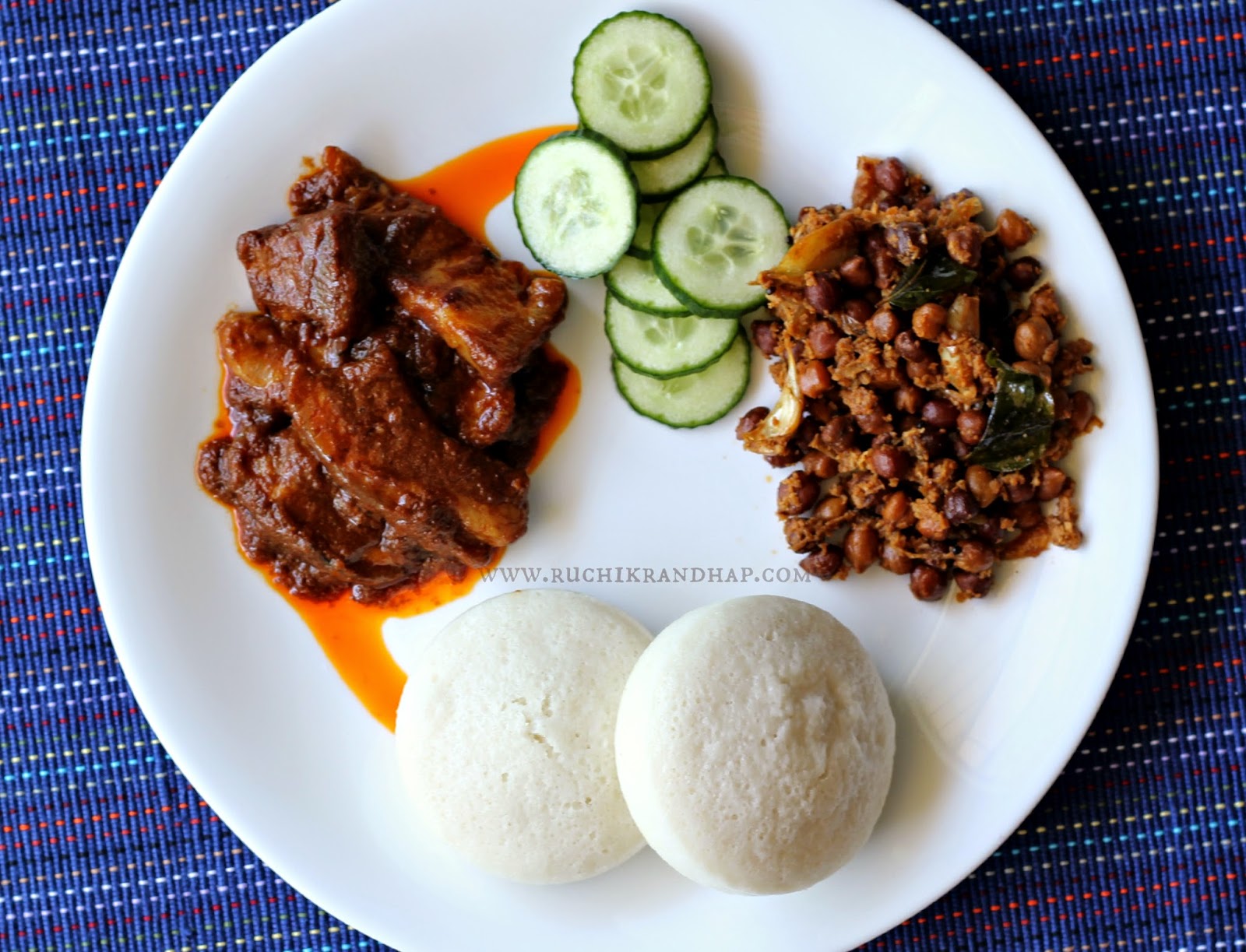 Mangalorean Plated Meal Series - Boshi#9 - Pork Indad, Sonay Sukhe ...