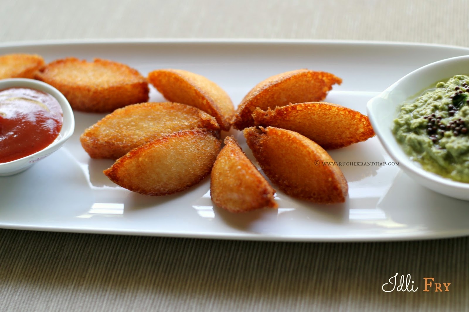 Idli Fry - Ruchik Randhap