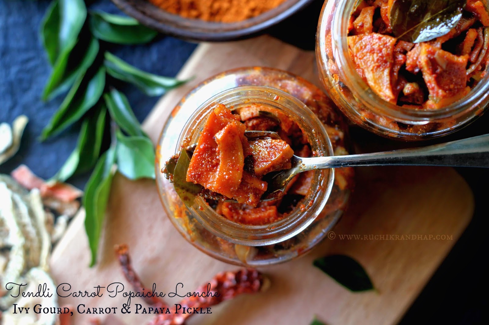 Tendli Carrot Pickle~ Mangalorean Catholic Style Mixed Veg Pickle ...