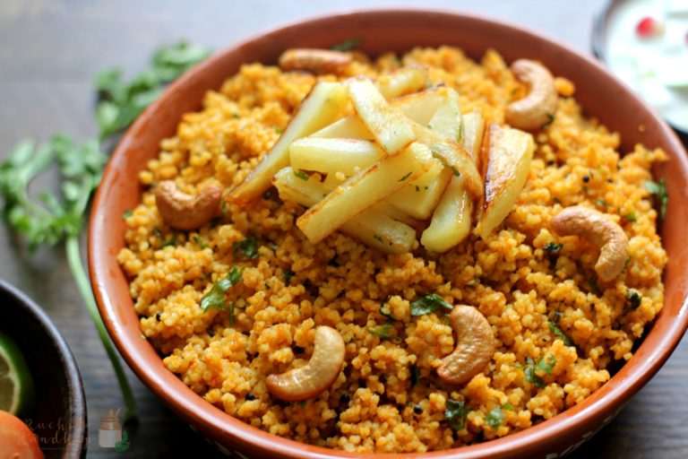 Foxtail Millet Pulao ~ Gluten Free & Vegan - Ruchik Randhap