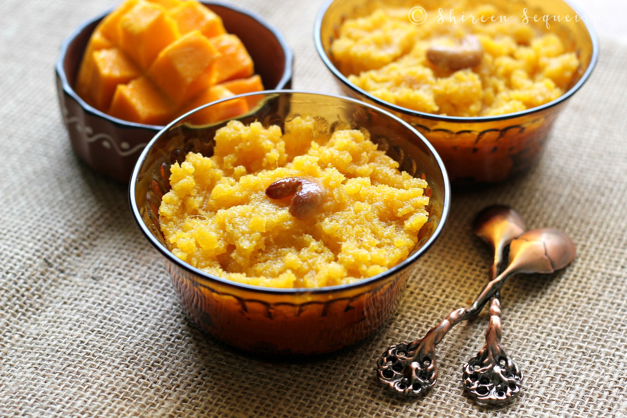 Mango Sheera with Condensed Milk - Ruchik Randhap