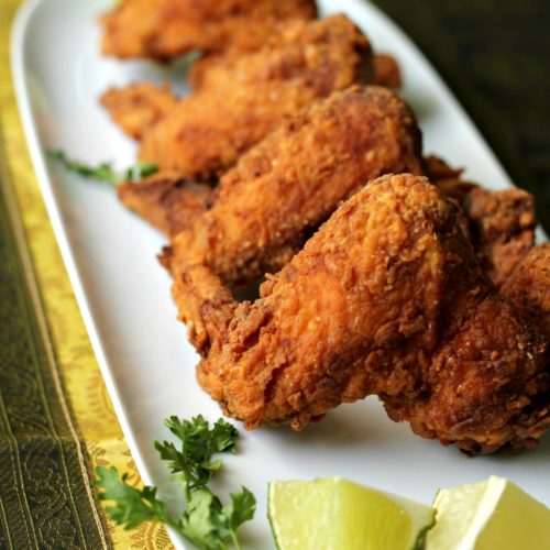 Crispy Chicken Wings ~ Indian Style - Ruchik Randhap