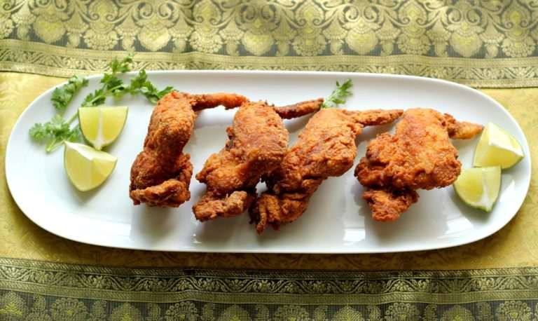 Crispy Chicken Wings ~ Indian Style - Ruchik Randhap