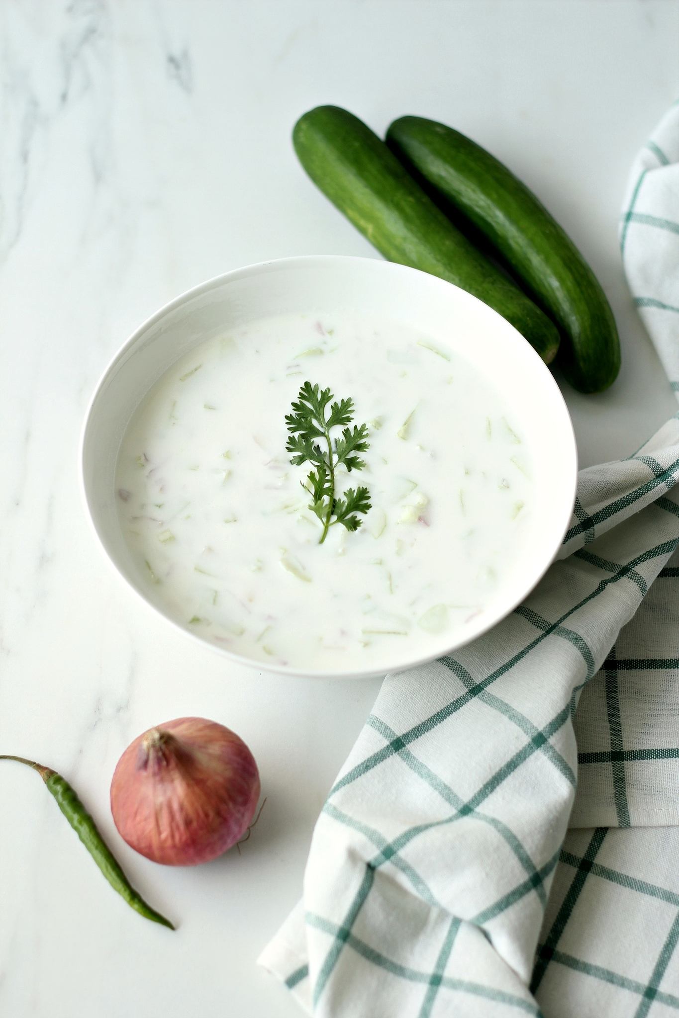 Cucumber Raitha + Video! - Ruchik Randhap