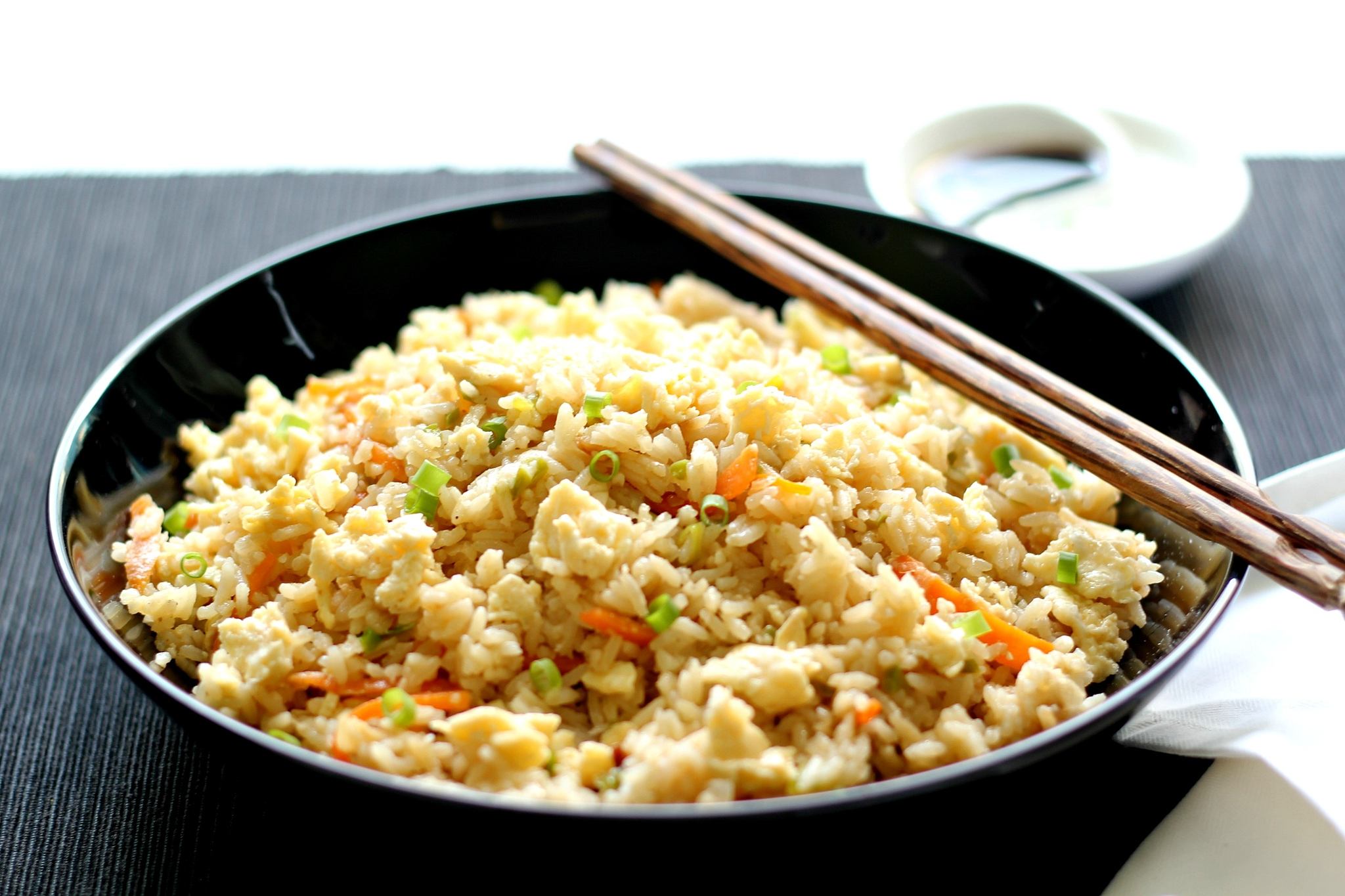 Egg Fried Rice ~ Easy One Pot Meal - Ruchik Randhap