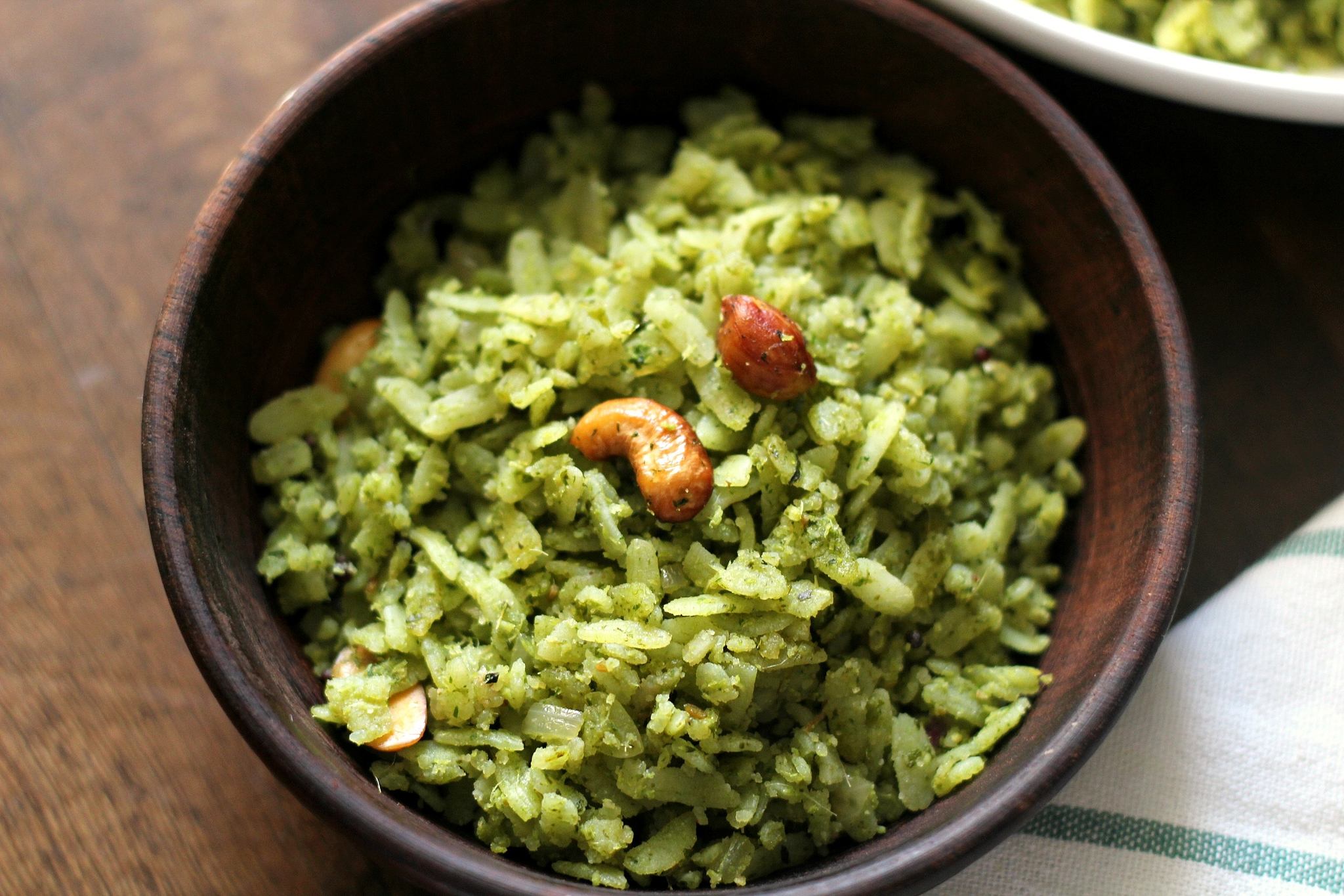 Green Masala Poha - Ruchik Randhap