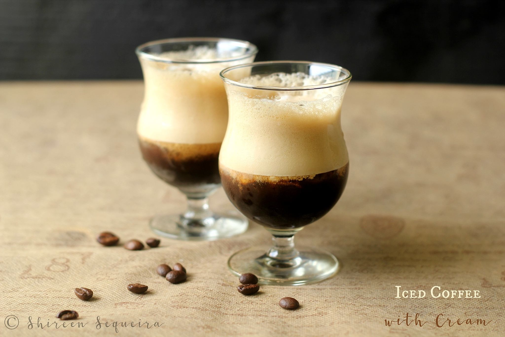 Iced Coffee with Cream - Ruchik Randhap