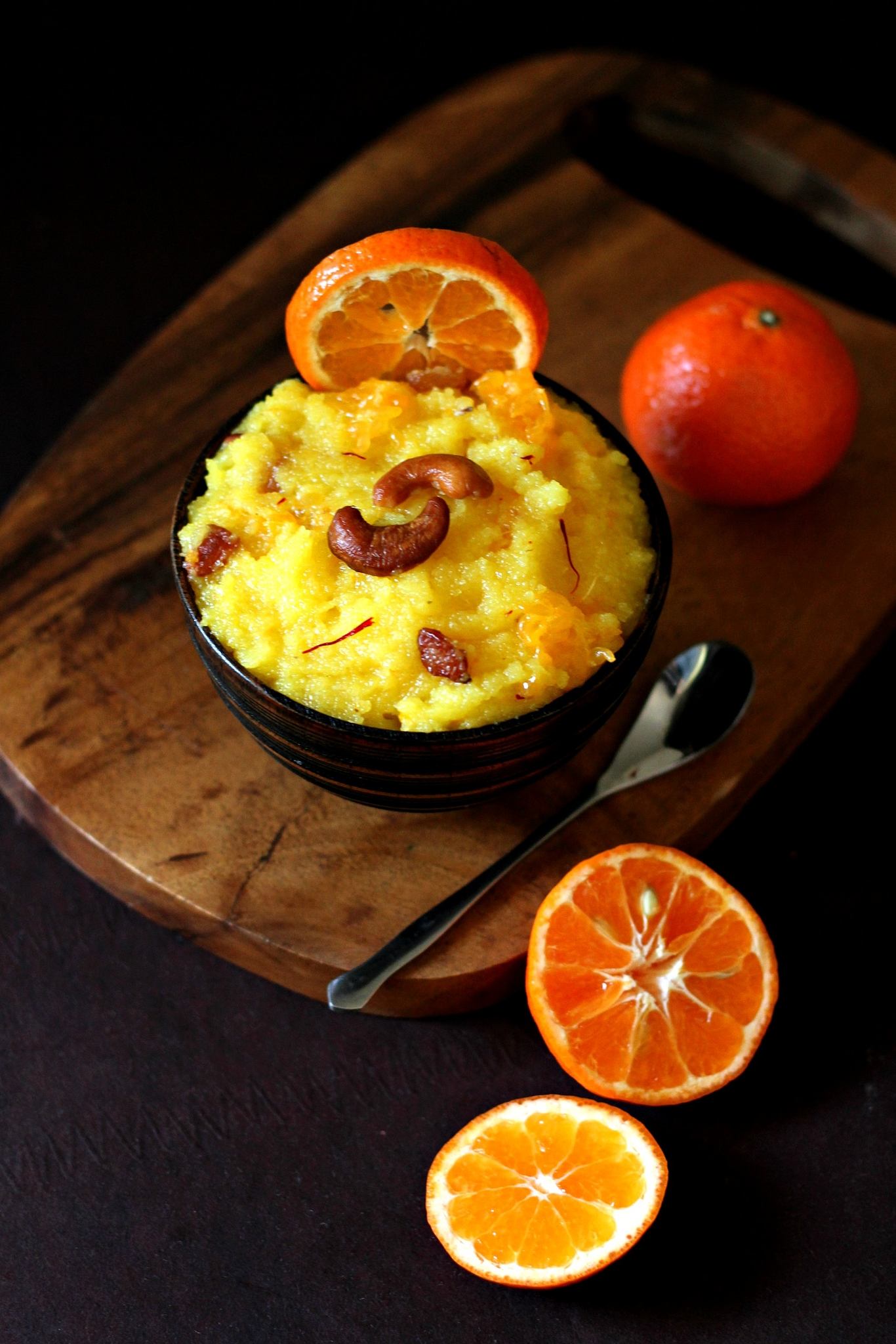 Orange Saffron Sheera - Ruchik Randhap