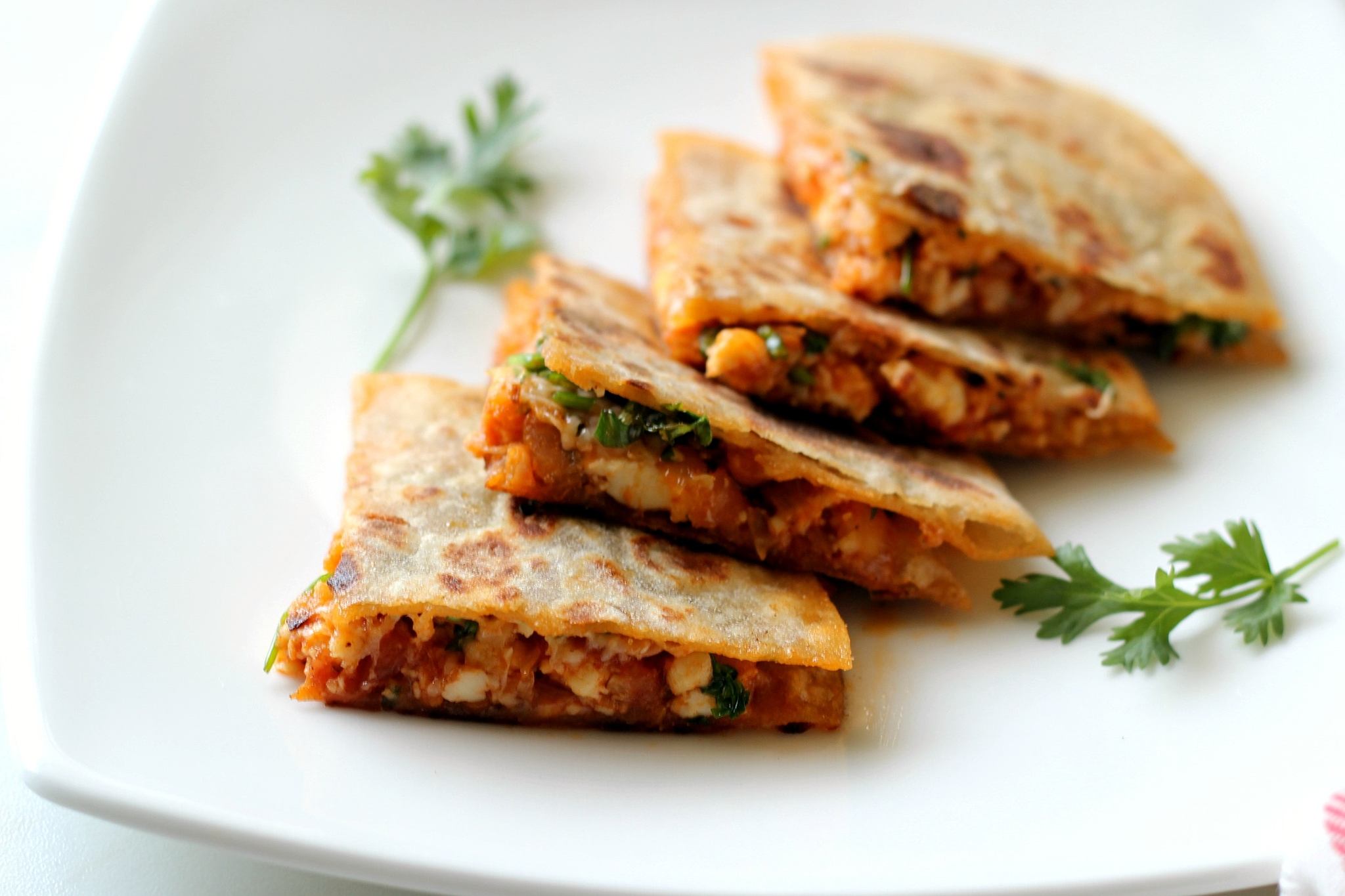 Rotzza ~ (Roti+Pizza) Indian Quesadilla - Ruchik Randhap