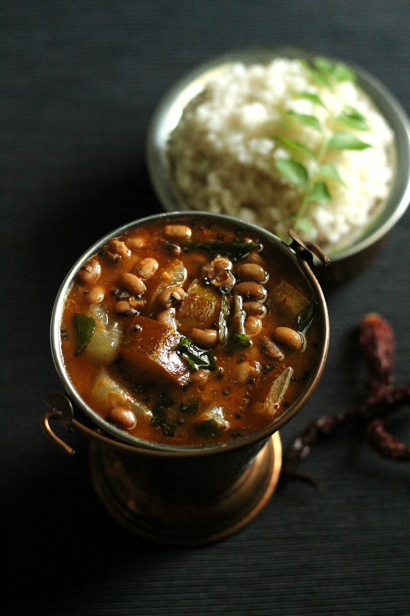 Southekayi Huli ~ Mangalorean Field Marrow Sambar - Ruchik Randhap