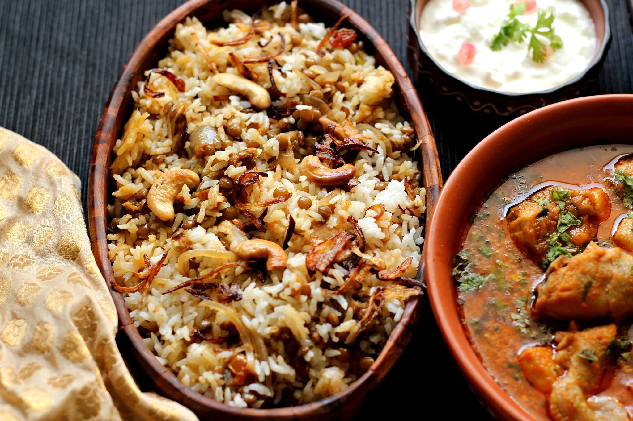 Masoor Pulao - Ruchik Randhap