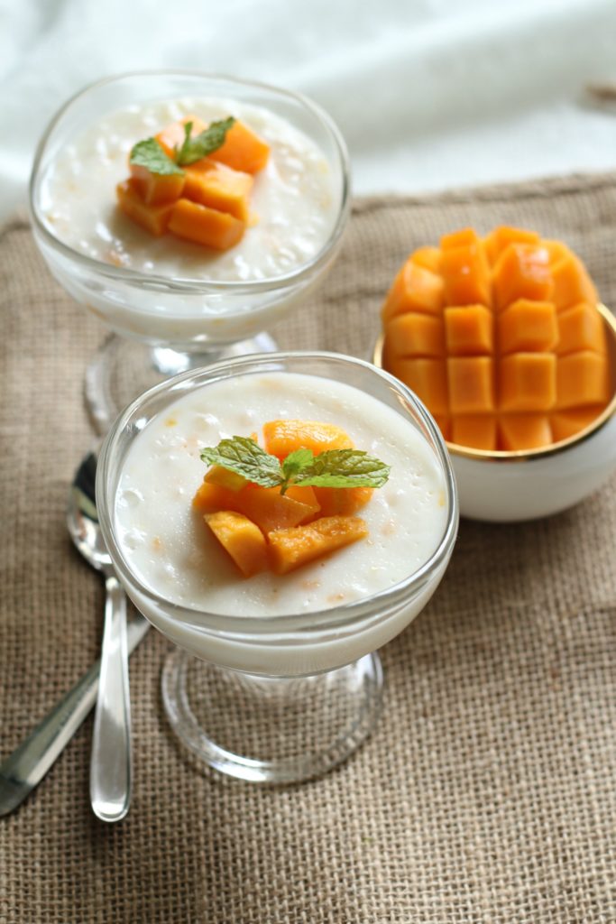 Sago Coconut Pudding - Ruchik Randhap