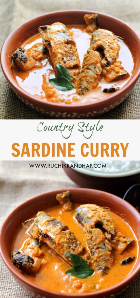 Country Style Sardine Curry - Ruchik Randhap