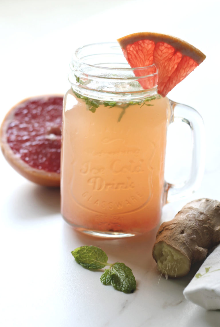 Grapefruit & Ginger Detox Drink - Ruchik Randhap