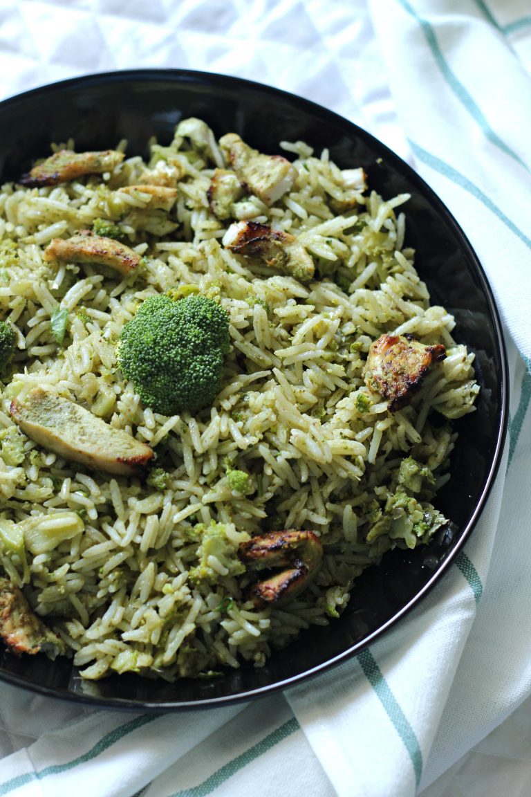 Broccoli & Chicken Rice - Ruchik Randhap