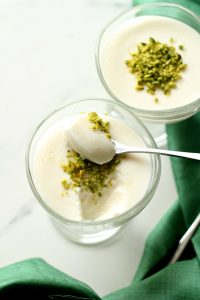 Muhallabia - Middle Eastern Milk Pudding - Ruchik Randhap