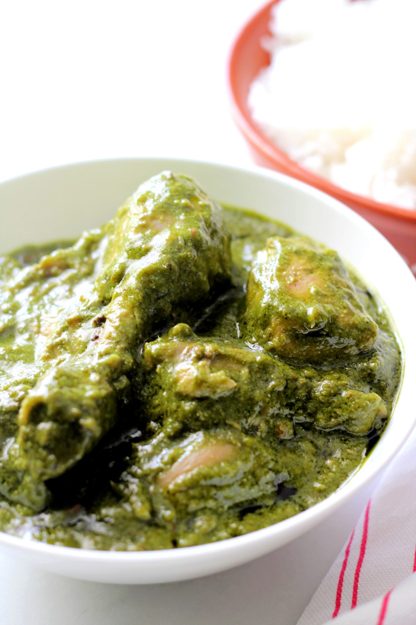 Hariyali Chicken | North Indian Style Chicken Curry - Ruchik Randhap
