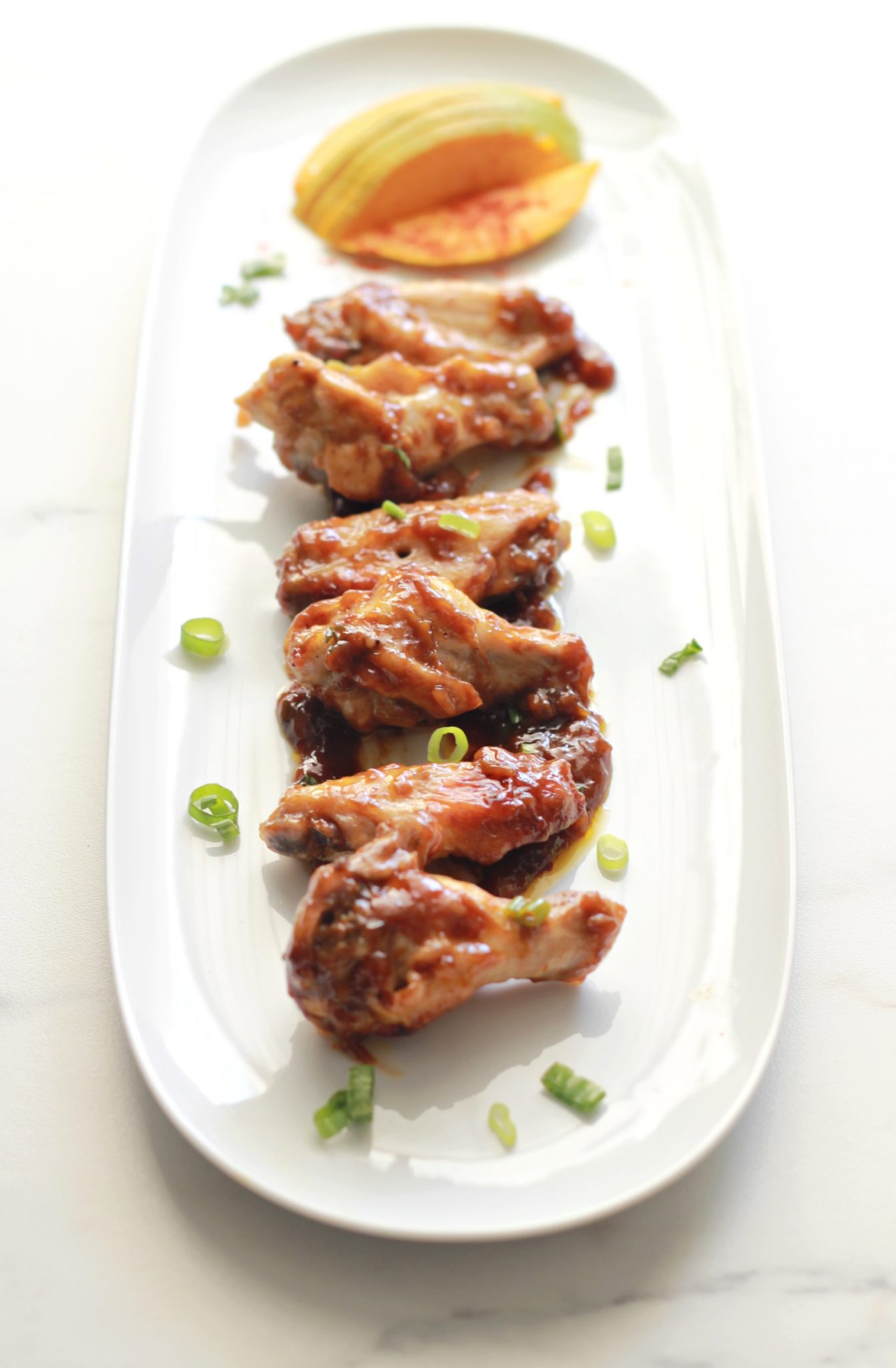 Spicy Mango Chicken Wings - Ruchik Randhap
