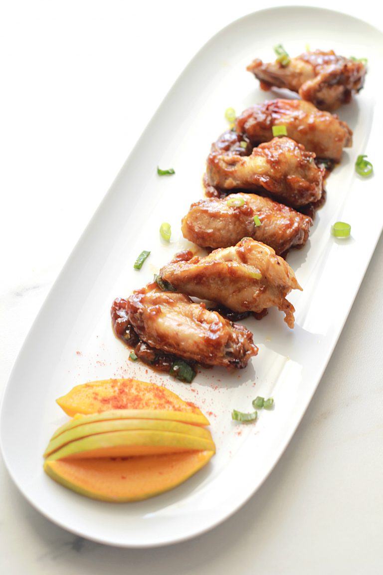 Spicy Mango Chicken Wings - Ruchik Randhap