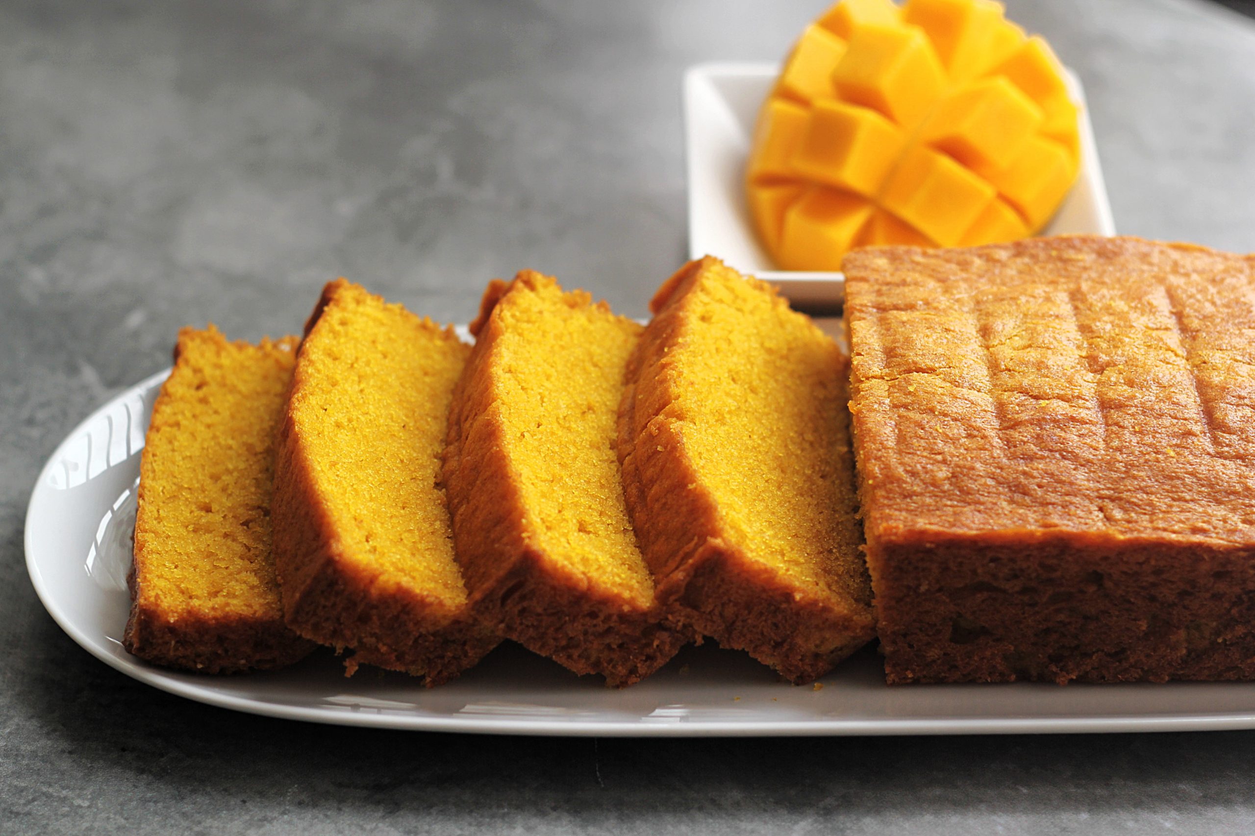 Mango Cake + Video! - Ruchik Randhap