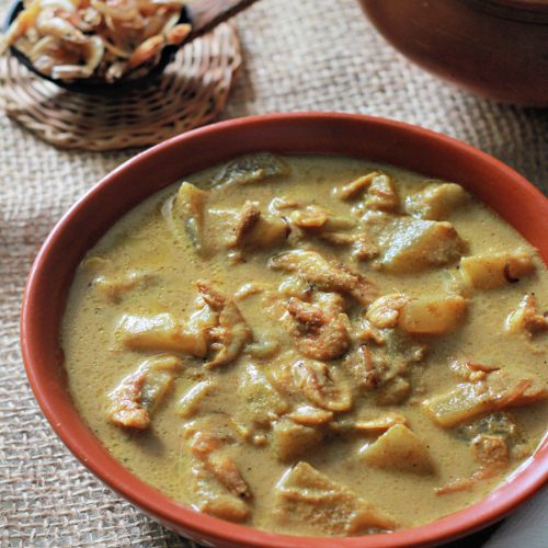 Galmbyaso Polov | Dried Shrimp Curry - Ruchik Randhap